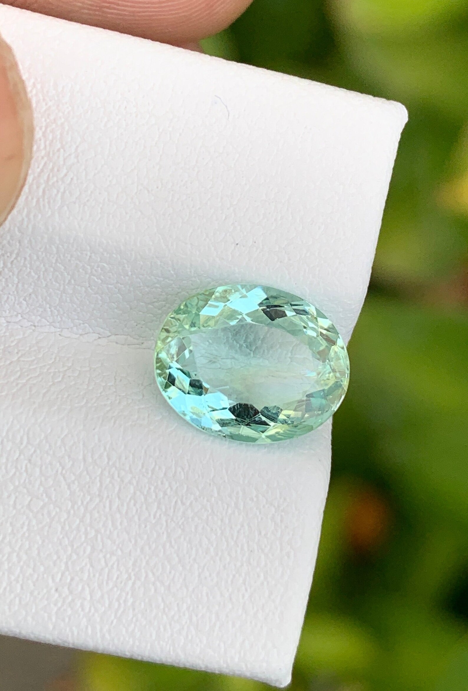 Natural Green Beryl 9x11 Oval Shape Loose Gemstone From Africa for ...