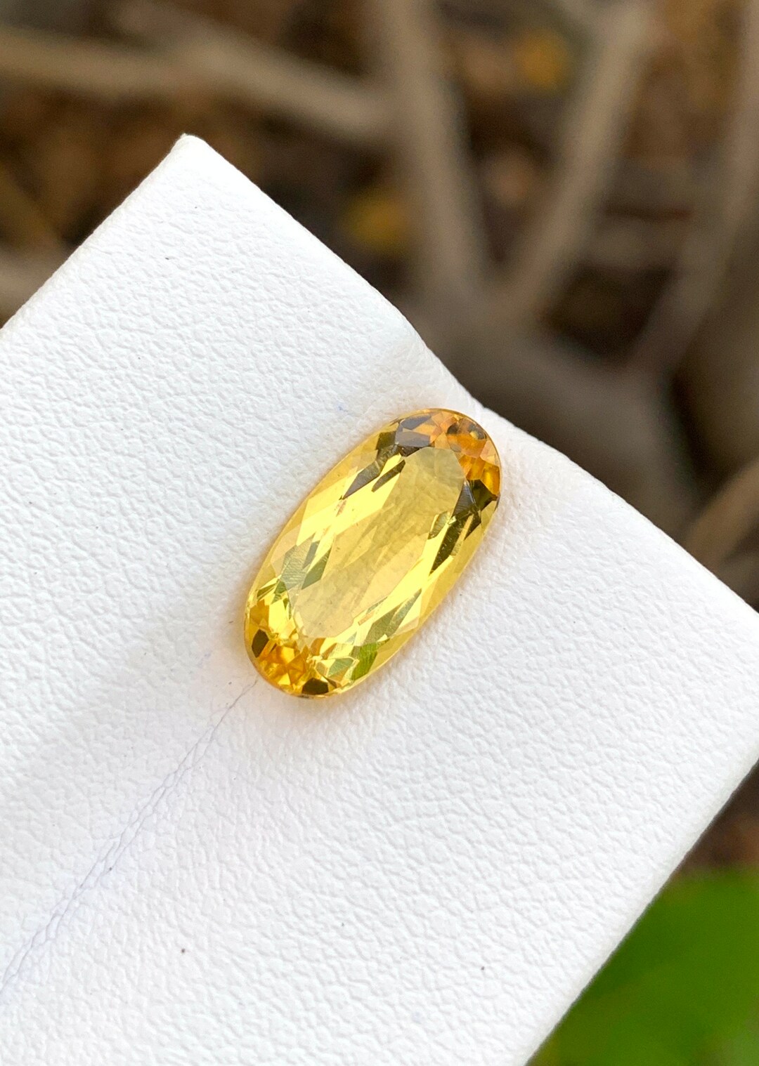 Natural Yellow Beryl ( Heliodor ) in Oval Shape , Loose Gemstone From ...
