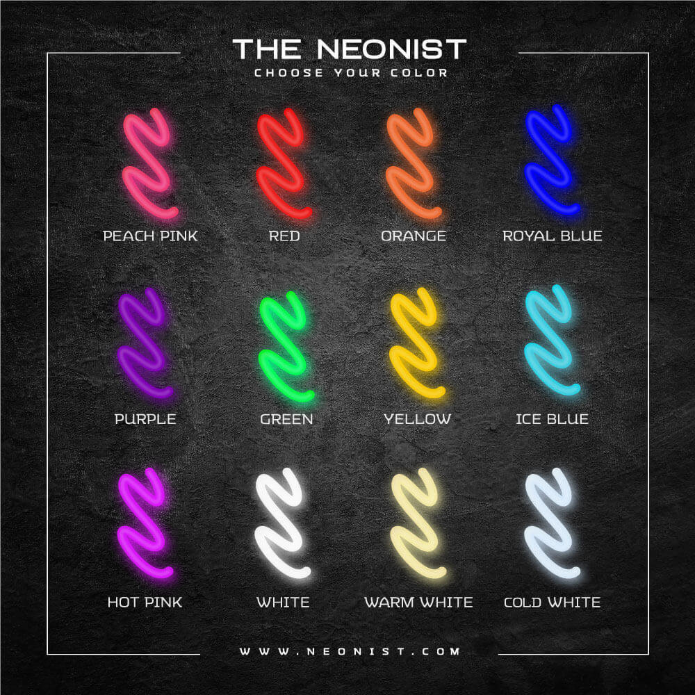 Custom Wedding Neon Sign LED | Bohemian Wedding Decor | Wedding ...