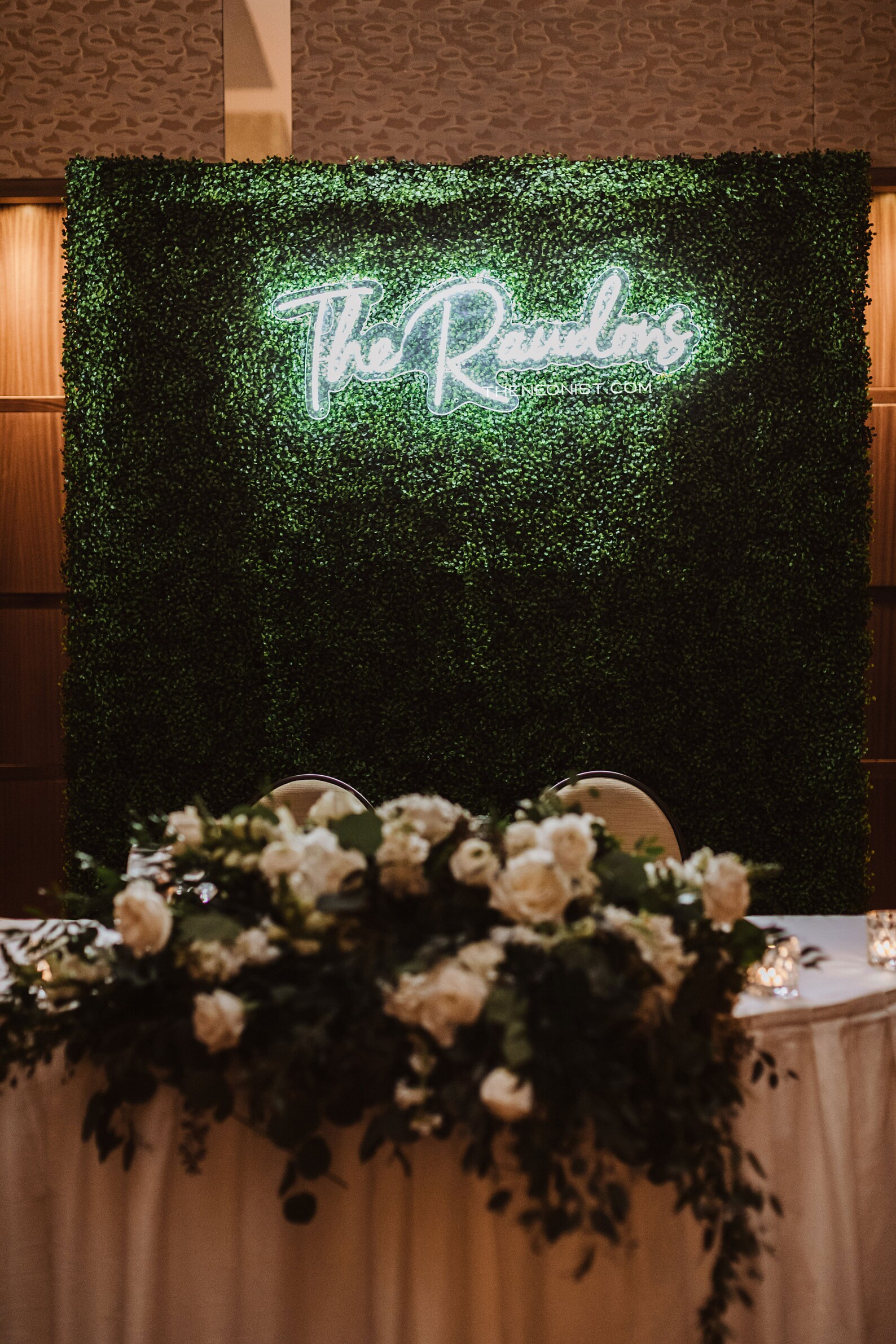 Wedding LED Neon Sign for Reception Wall Art Backdrop Decor | Etsy