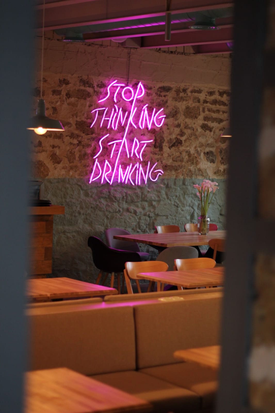 Custom Business Neon Sign LED // Bar Neon Sign Wall Art Neon | Etsy