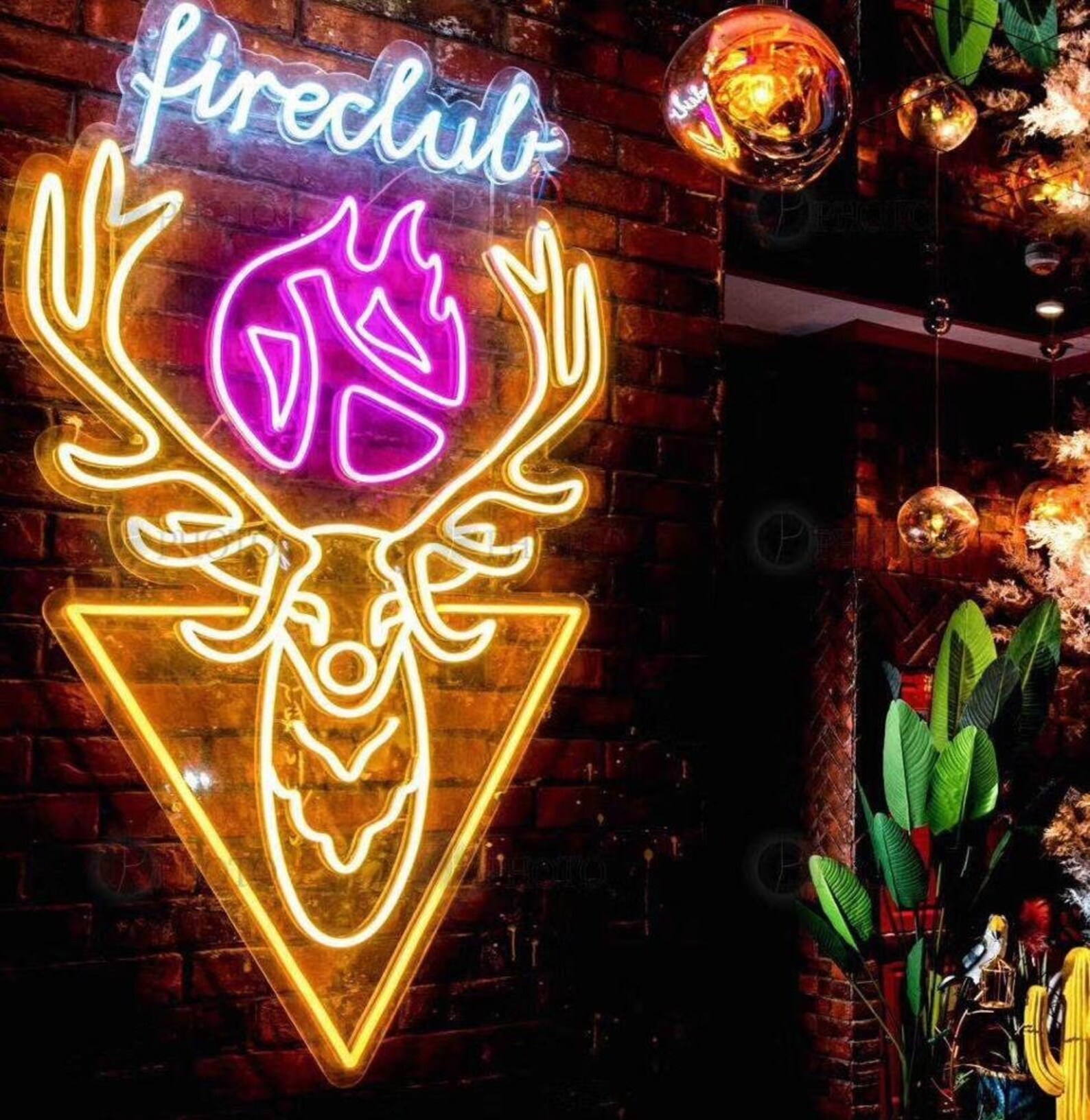 Custom Business Neon Sign LED // Bar Neon Sign Wall Art Neon | Etsy