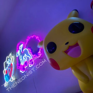 Custom Event LED Neon Sign // LED Neon Wall Art Decor Sign Personalized ...