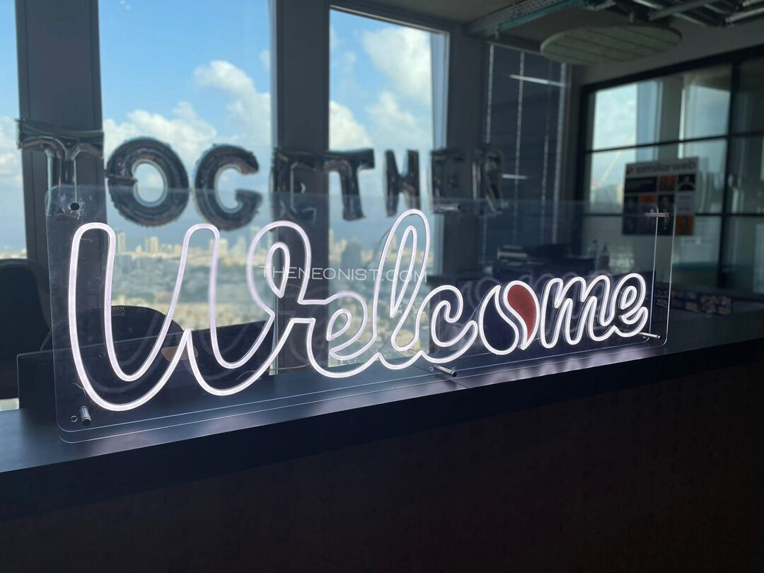 Custom Event LED Neon Sign // LED Neon Wall Art Decor Sign Personalized ...