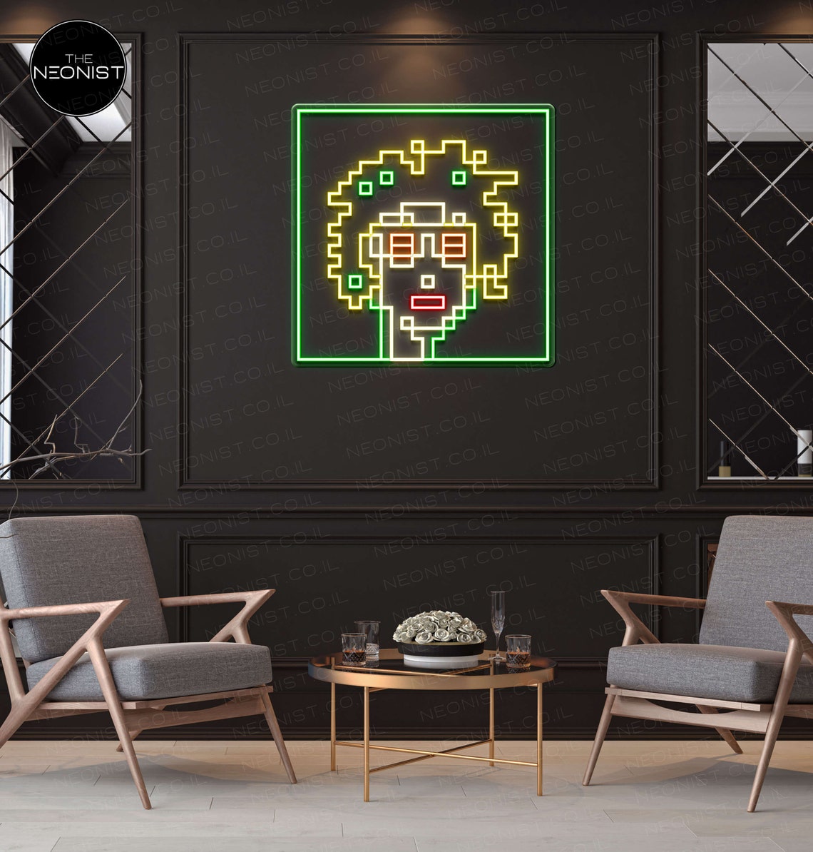 NFT Pixel Art Custom LED Neon Sign - Etsy
