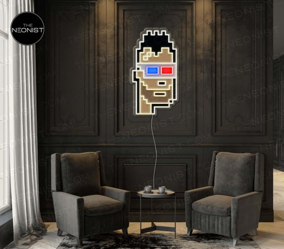 NFT Pixel Art Custom LED Neon Sign | Etsy