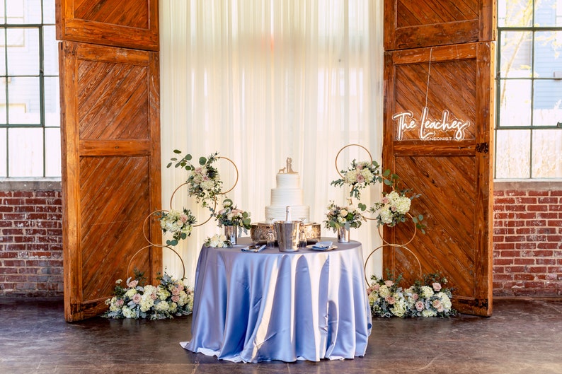 Wedding LED Neon Sign for Reception Wall Art Backdrop Decor | Etsy