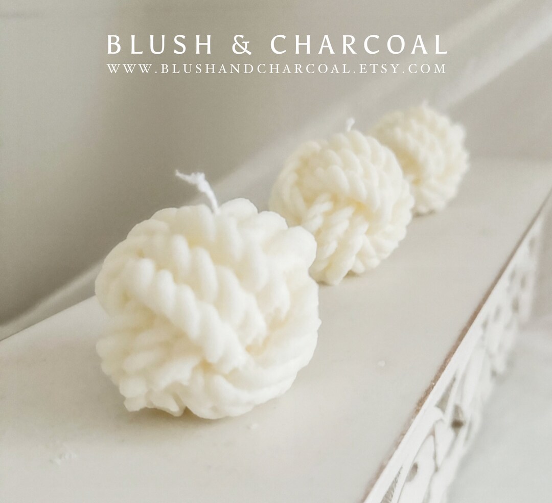 Knot Tea Light Candle Wedding Favor Knot Candle Nautical Candle Modern ...