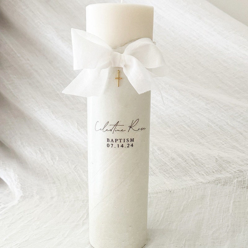 Baptism Candles - Etsy