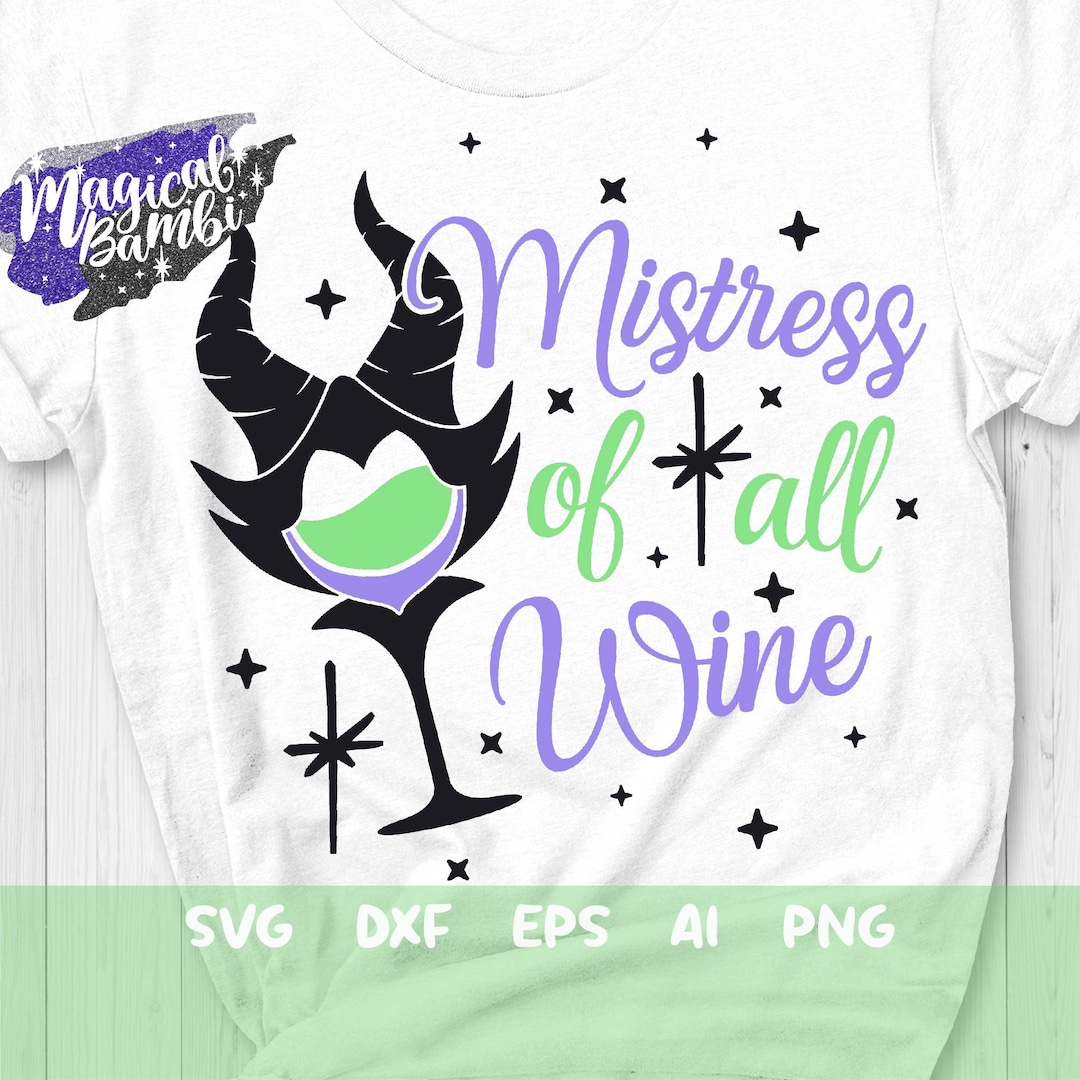 Mistress of All Wine SVG, Bad Girls Drinking Club SVG, Wicked Wasted ...