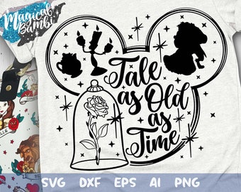 Tale as Old Time Svg - Etsy Australia