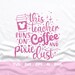 This Teacher Runs on Coffee and Pixie Dust Svg, Coffee Svg, Mouse ...