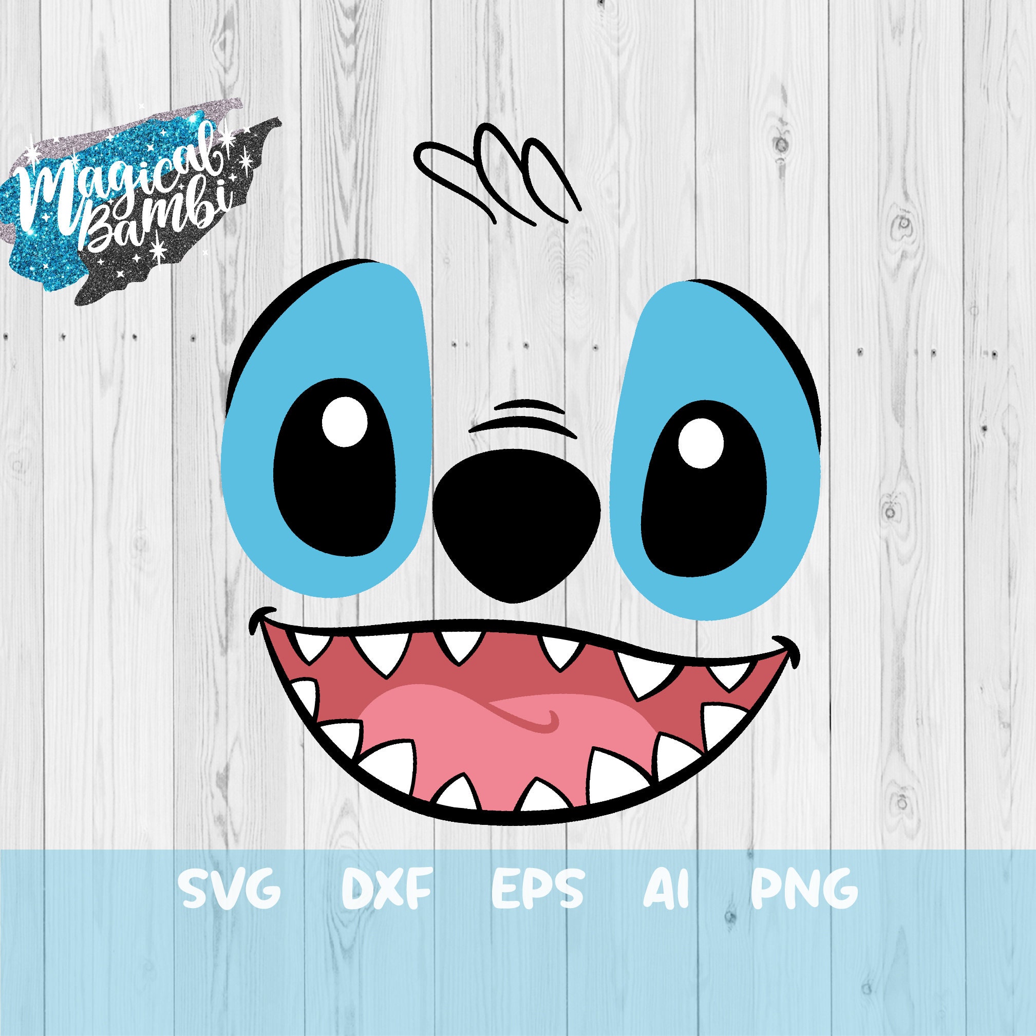 Stitch Face Svg Lilo Stitch Faces SVG Stitch Face Design | Etsy