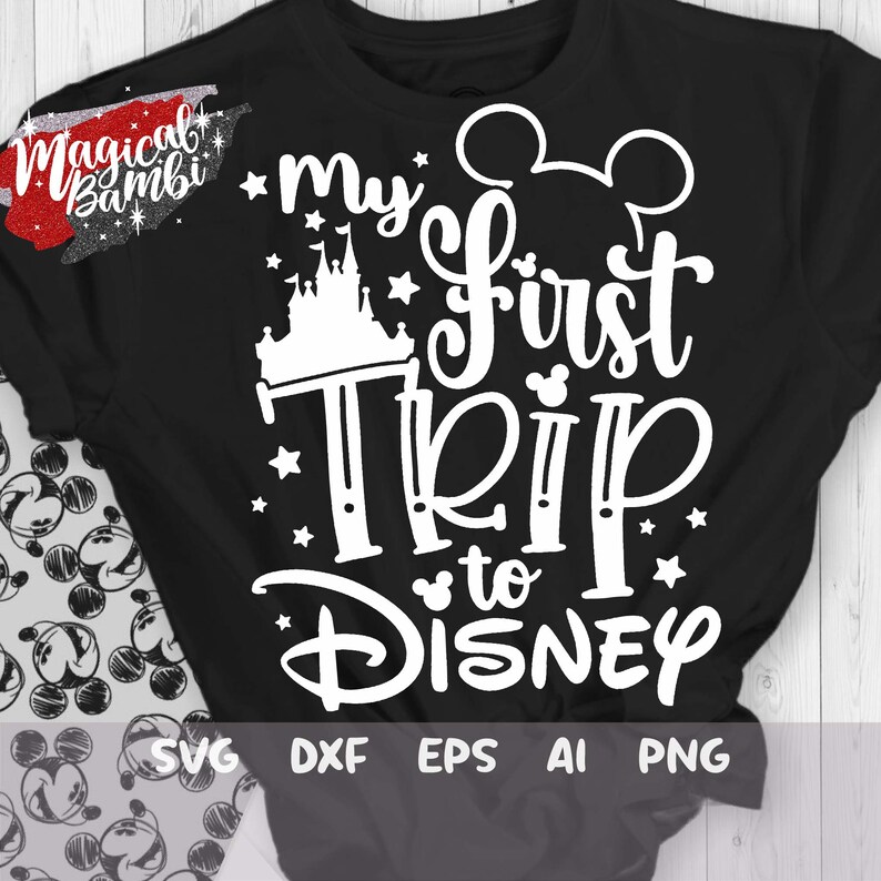 My First Trip Svg Vacation Svg Trip Svg Mouse Ears Svg - Etsy