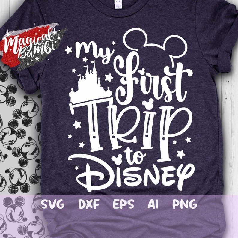 My First Trip Svg Vacation Svg Trip Svg Mouse Ears Svg | Etsy