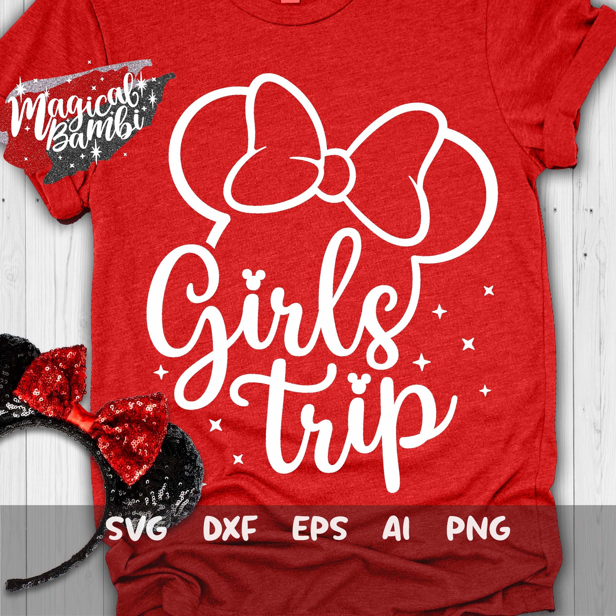 Girls Trip Svg Vacation Svg Magical Trip Svg Mouse Ears | Etsy