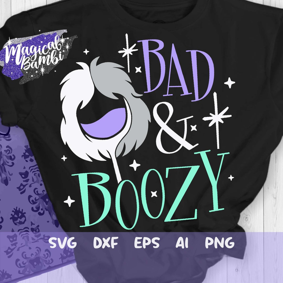 Bad and Boozy SVG, Bad Girls Drinking Club SVG, Wicked Wasted Svg ...