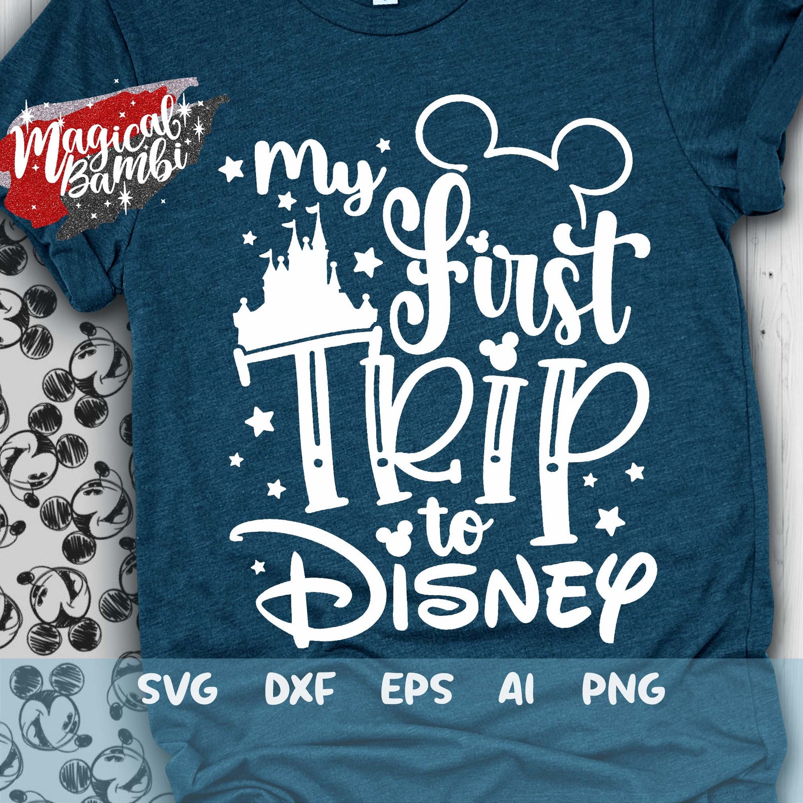 My First Trip Svg Vacation Svg Trip Svg Mouse Ears Svg | Etsy