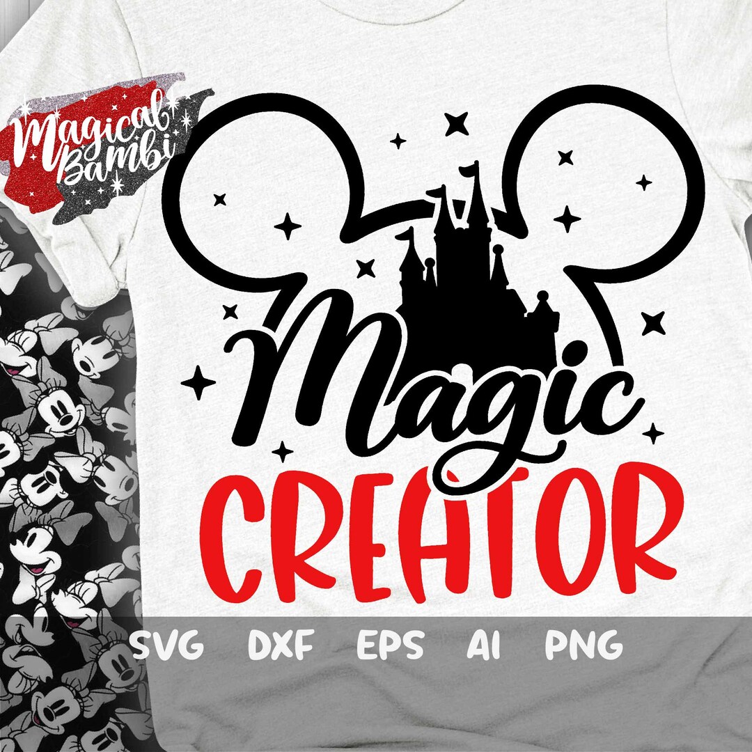 Magic Creator Svg, Magic Mouse Svg, Magical Castle Svg, Svg, Magic ...