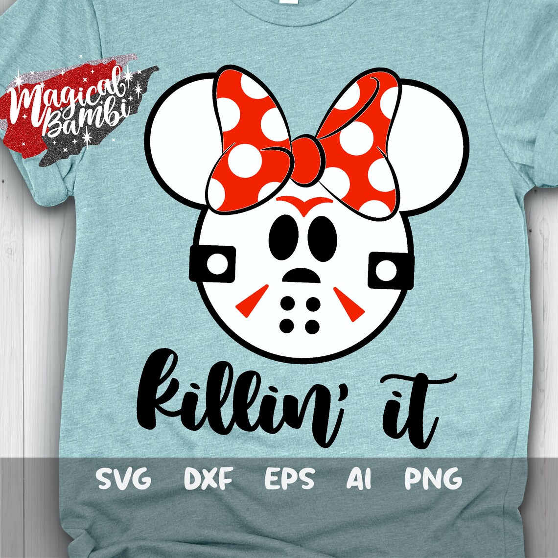 Killin' It Svg Jason Mouse Svg Friday 13th Svg Mouse - Etsy