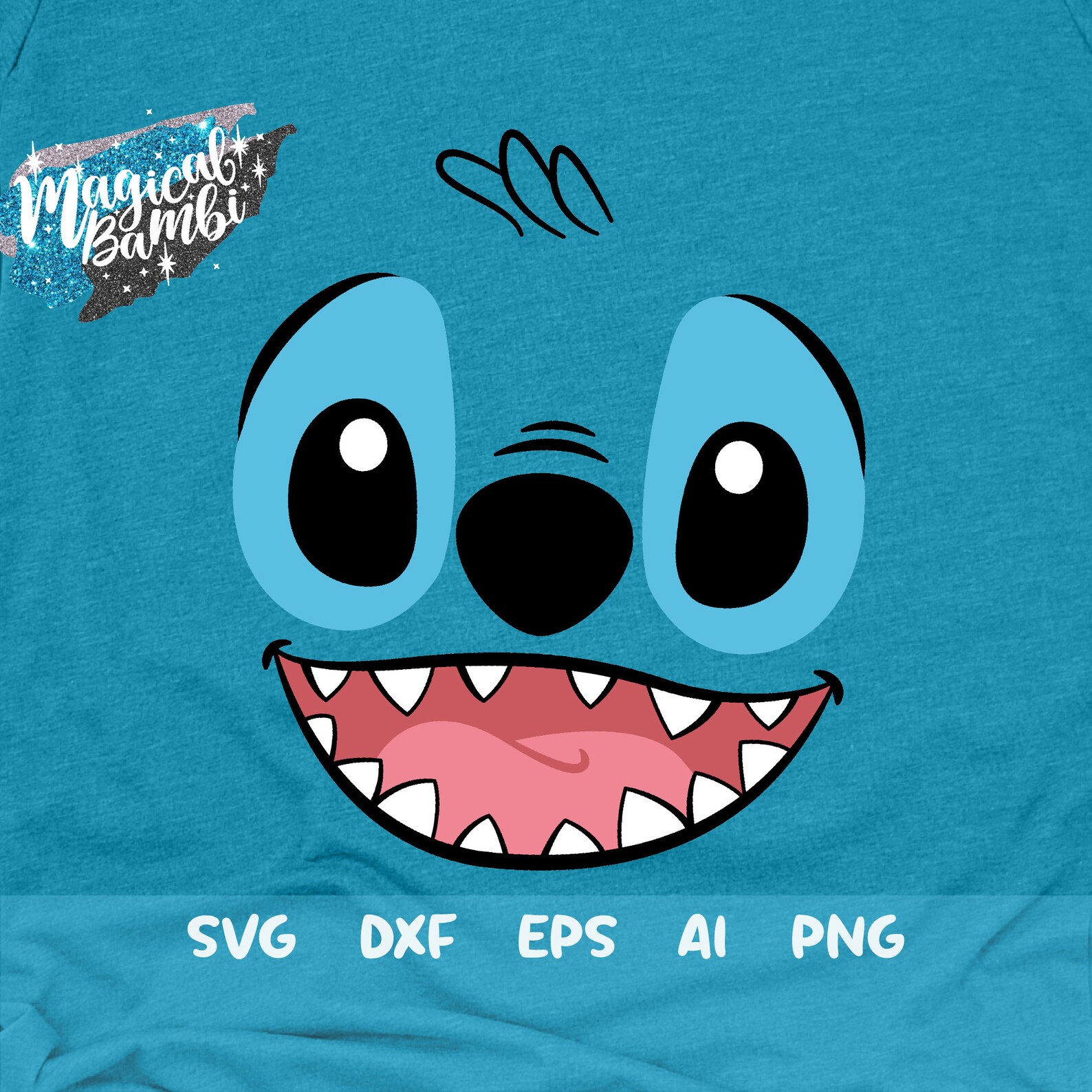 Stitch Face Svg, Stitch Face Design, Dxf, Png, Eps, - Etsy.de