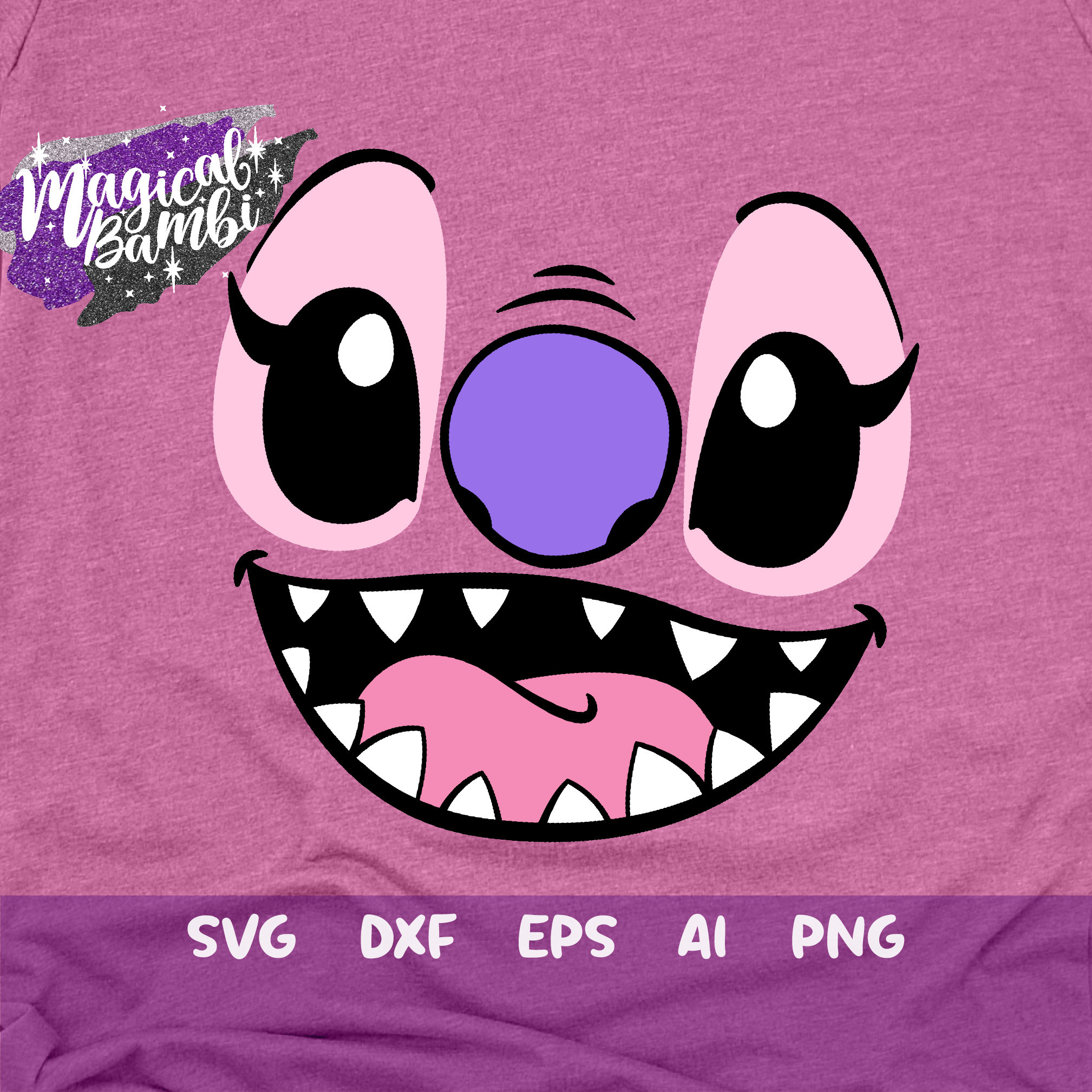 Lilo Stitch Angel Face SVG Stitch Girl Face Svg Angel Face - Etsy Canada