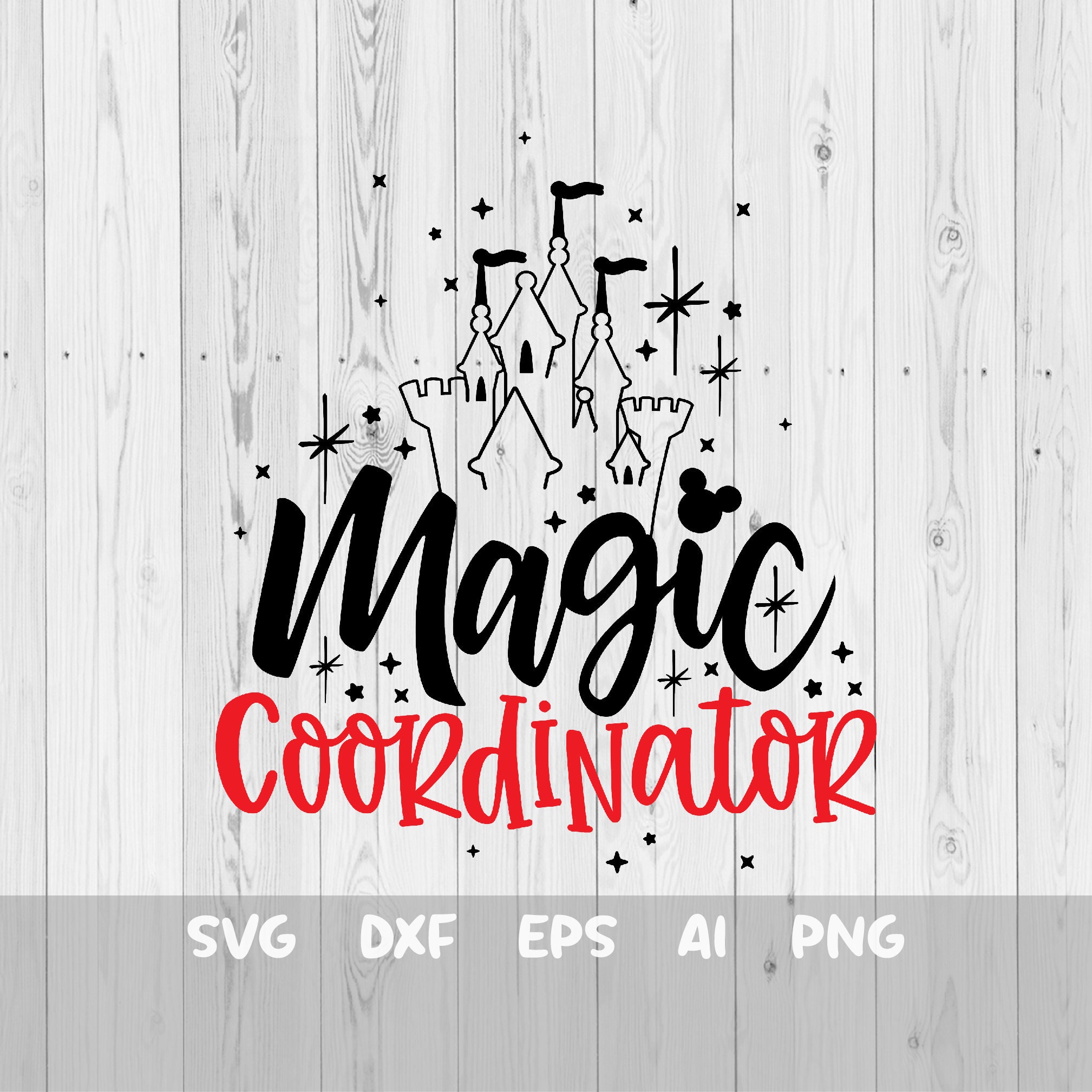 Magic Coordinator Svg Family Trip Svg Disney Trip Shirt Svg | Etsy Canada