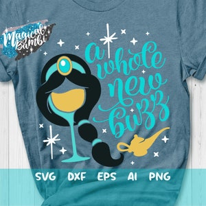 A Whole New Buzz SVG, Princess Svg, Drinking Shirt, Girls Trip Svg ...