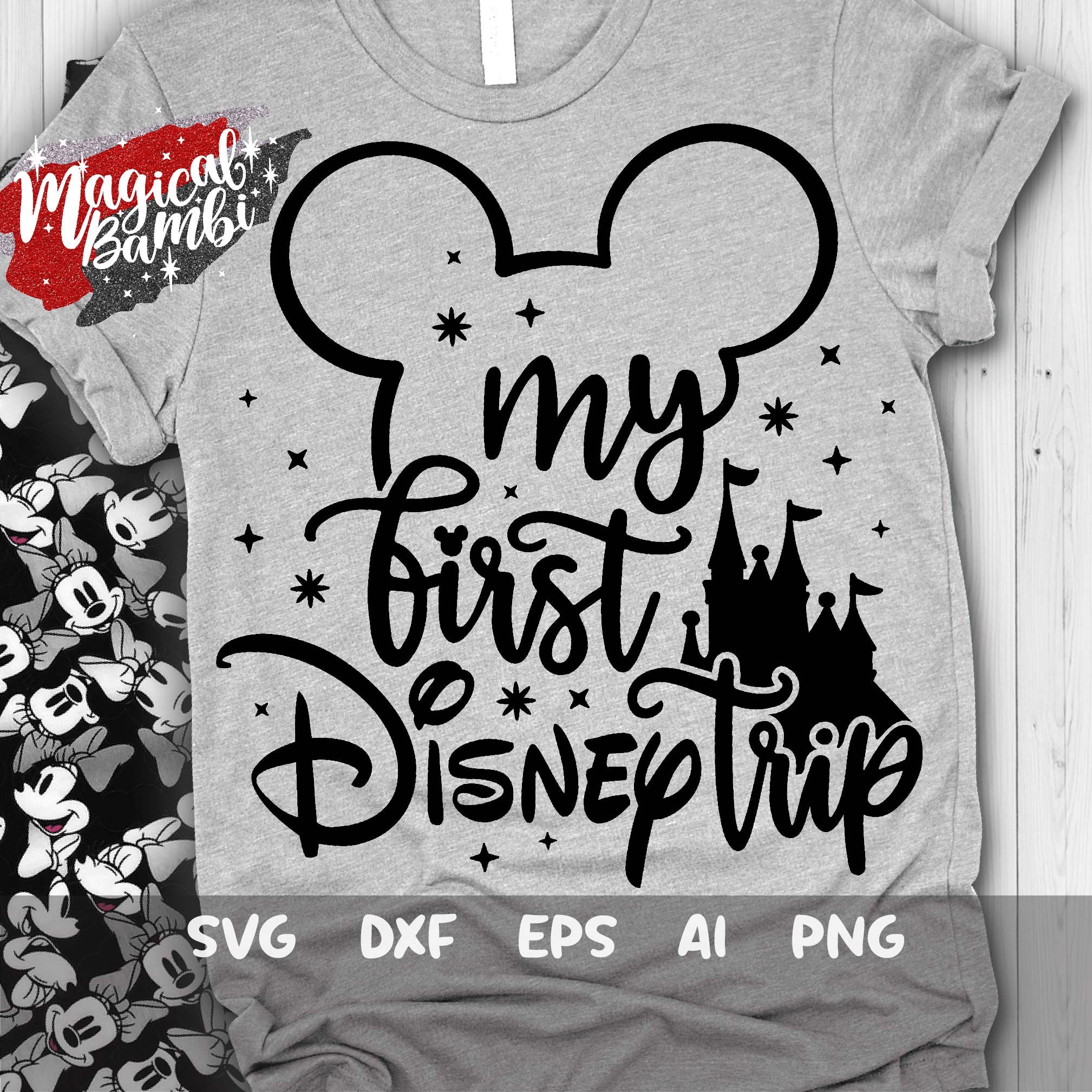 My First Trip Svg Vacation Svg Trip Svg Mouse Ears Svg - Etsy