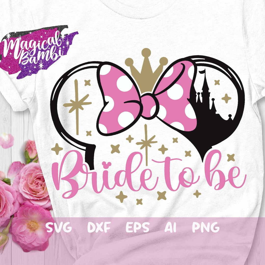 Bride to Be Svg, Bride Mouse Svg, Bridesmaid Shirts, Bridal Party Svg ...