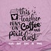 This Teacher Runs on Coffee and Pixie Dust Svg, Coffee Svg, Mouse ...