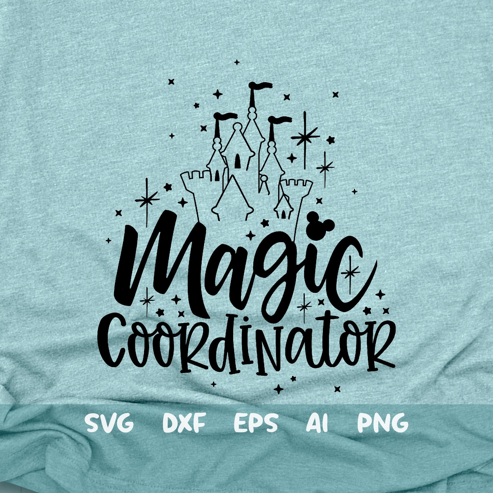 Magic Coordinator Svg Family Trip Svg Disney Trip Shirt Svg | Etsy Canada