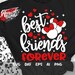 Best Friends Forever Svg Best Friend Shirt Svg Ribbon Mouse - Etsy