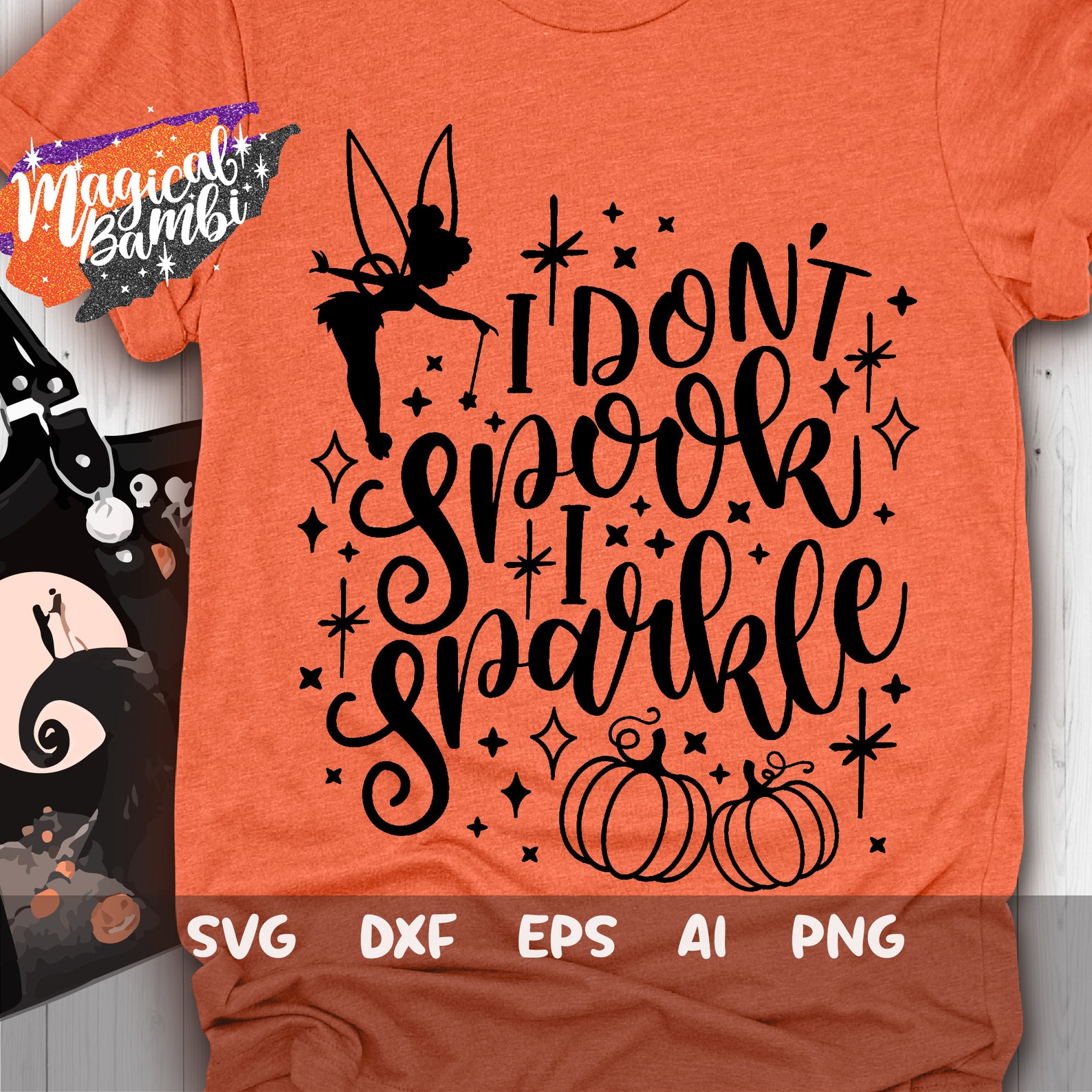 I Don't Spook I Sparkle Svg Fairy Quotes Svg Halloween - Etsy