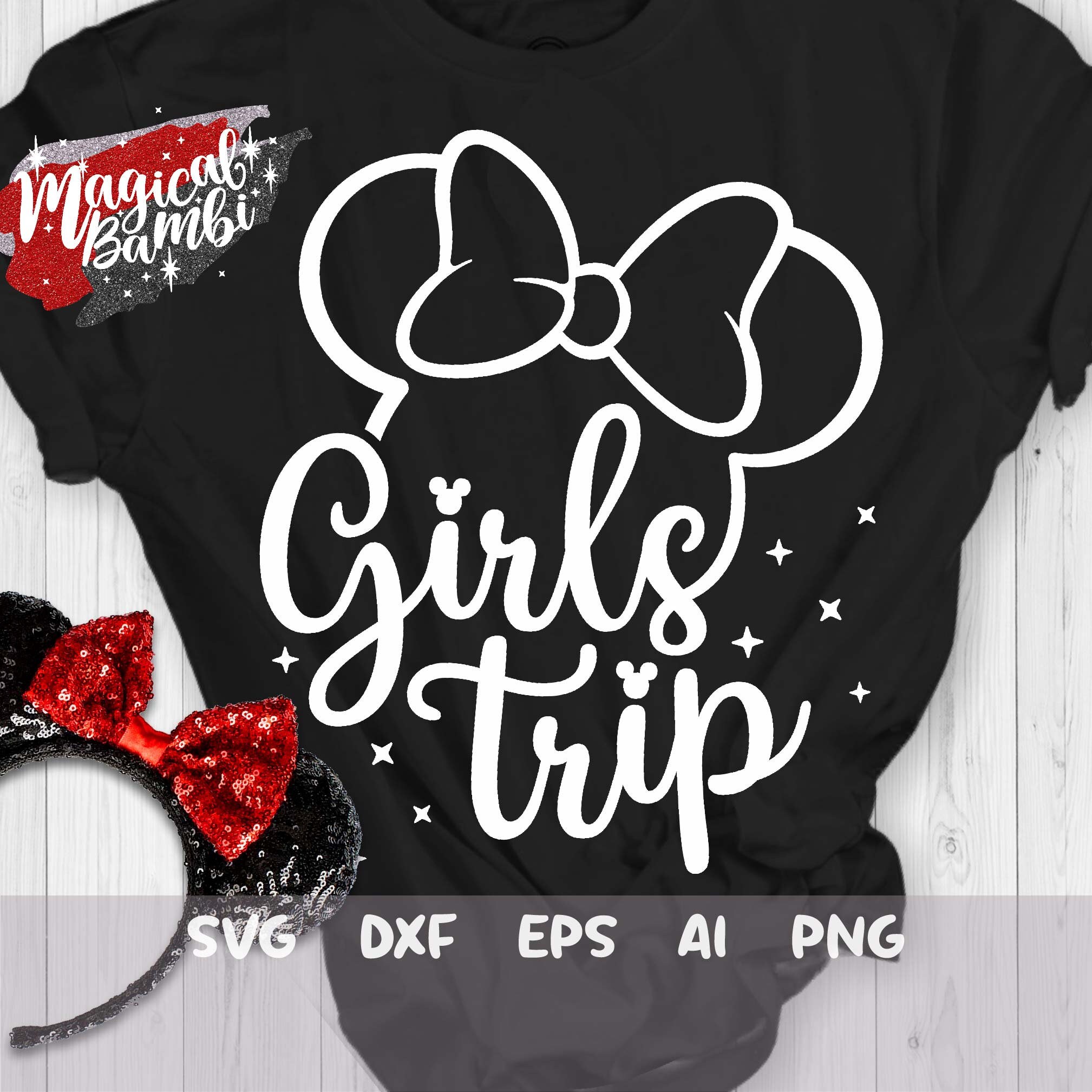 Girls Trip Svg Vacation Svg Magical Trip Svg Mouse Ears | Etsy