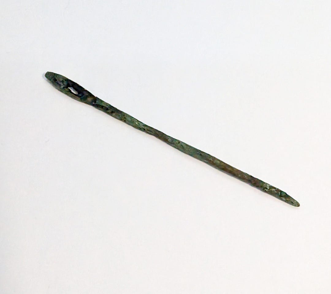 Ancient Viking Needle. Original Viking Artifacts. Archaeological Find ...