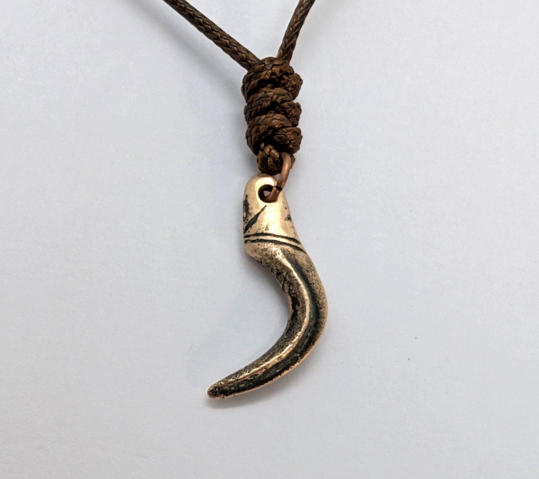 Ancient Viking Amulet - Bronze Wolf Claw Pendant – Authentic ...