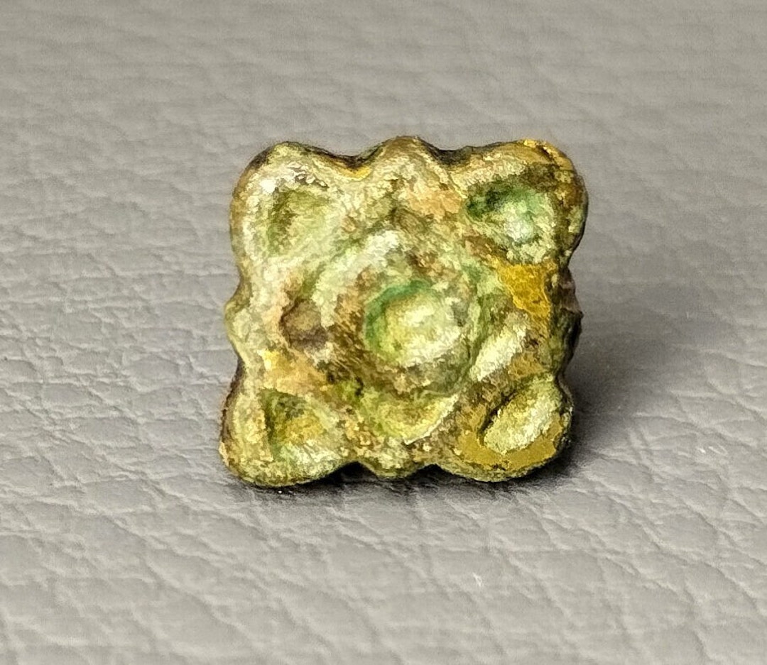 Vintage Viking Button Unique Collectible in Color Ancient ...