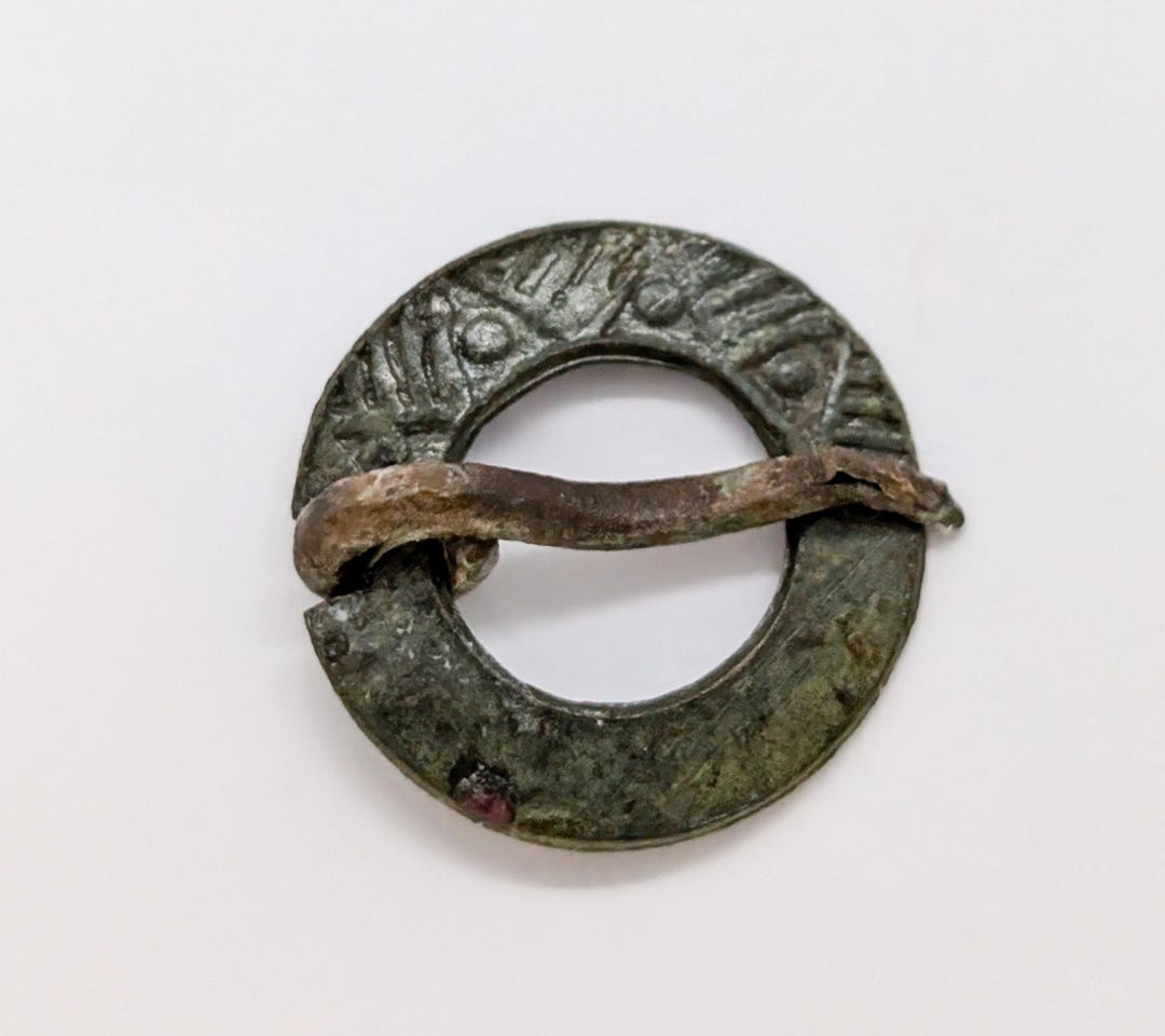 Ancient Viking Brooch, Original Viking Artifact, Archaeological Find ...