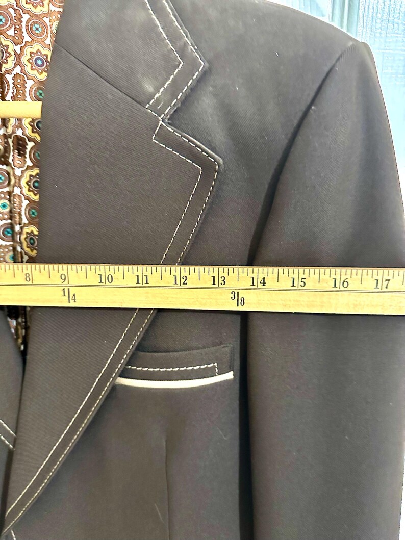 Matching Dress Jacket, Pants and Tie From 1970s Vintage - Etsy