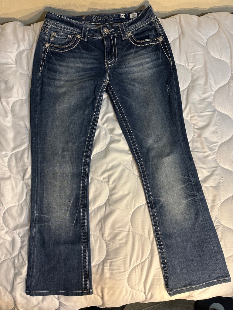 Miss Me Jeans Size 29 Inseam 27 Inches Bootcut - Etsy