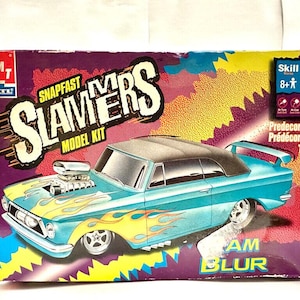 Amt Snapfast Slammers Ram Blur Rambler1 25 Plastic Model Kit Open Box ...