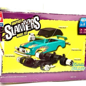 Amt Snapfast Slammers Ram Blur Rambler1 25 Plastic Model Kit Open Box ...