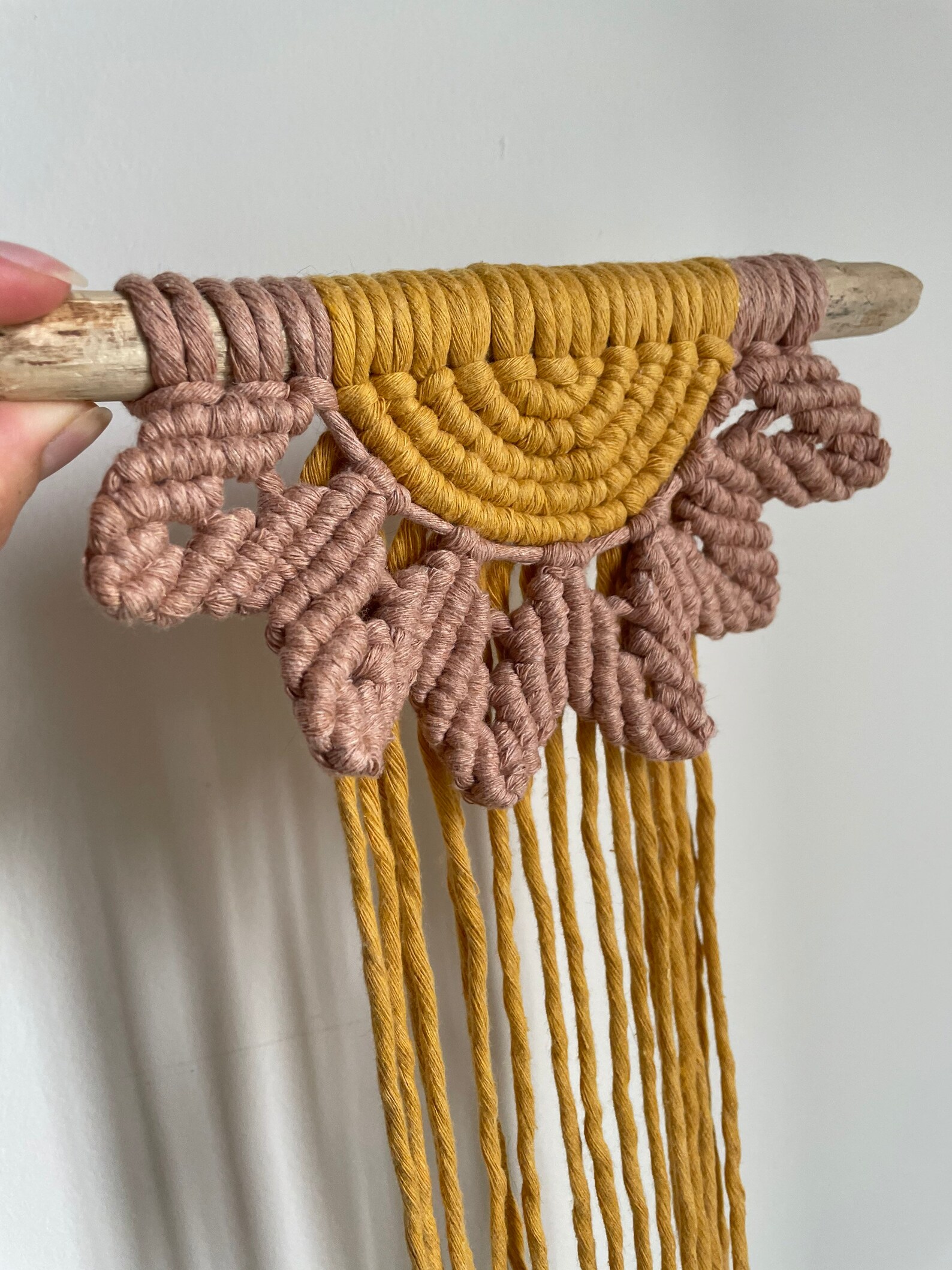 Macrame Flower Sunflower Décor Boho Décor Nursery Décor | Etsy