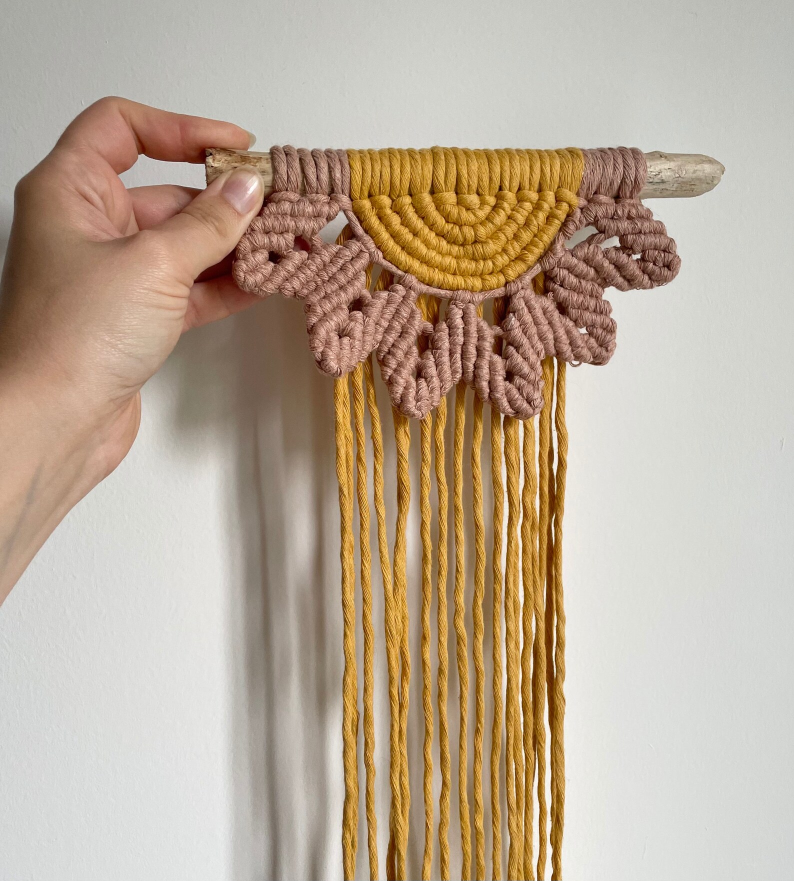 Macrame Flower Sunflower Décor Boho Décor Nursery Décor | Etsy