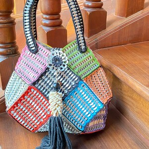 Aluminium Can Pop Tab Handbags - Etsy