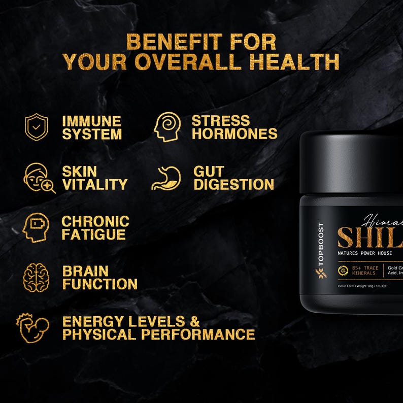 Shilajit Himalayan Shilajit Resin 30g - 100% Pure Shilajit With Fulvic ...