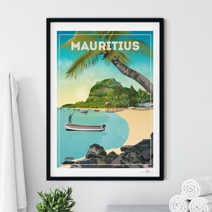 Mauritius Poster Print | Etsy
