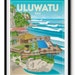 Uluwatu Bali Poster Print - Etsy