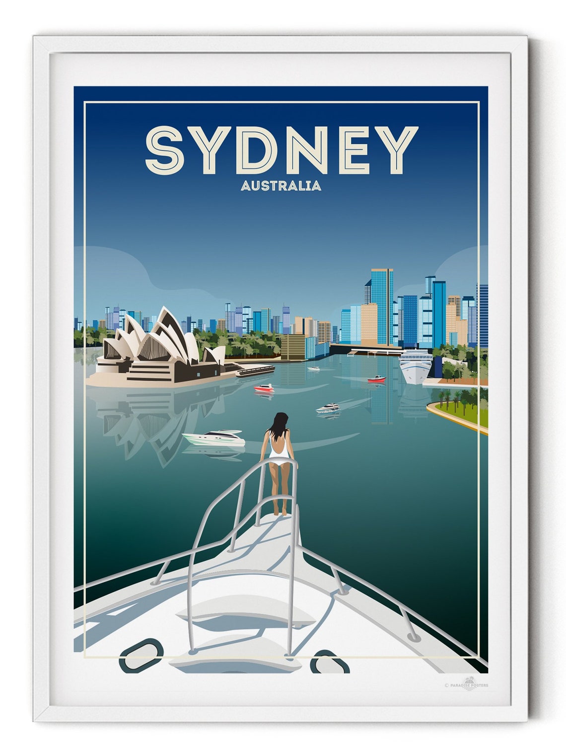 Sydney Australia Poster Print | Etsy